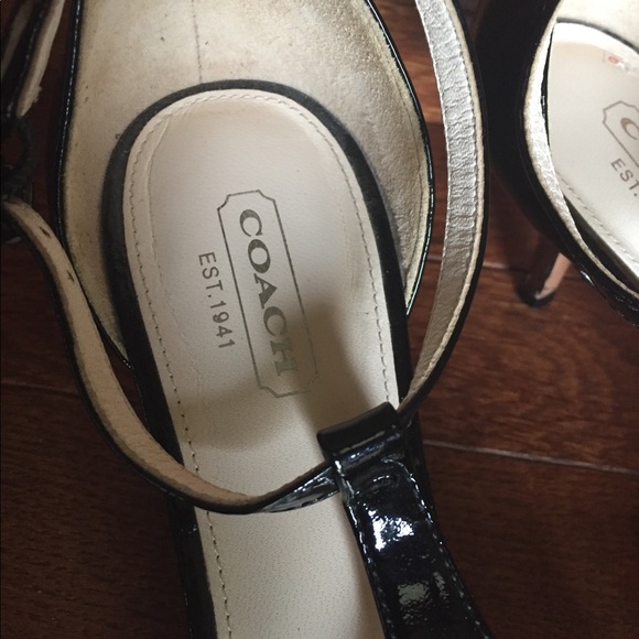 Coach | Shoes | Coach Kitten Heel Shoes | Poshmark